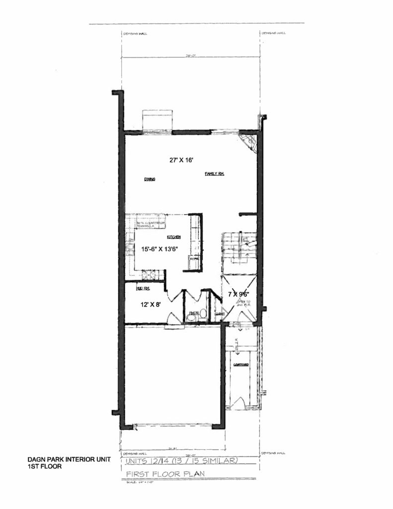 Floor Plans – Dagan Park Estate Town Homes